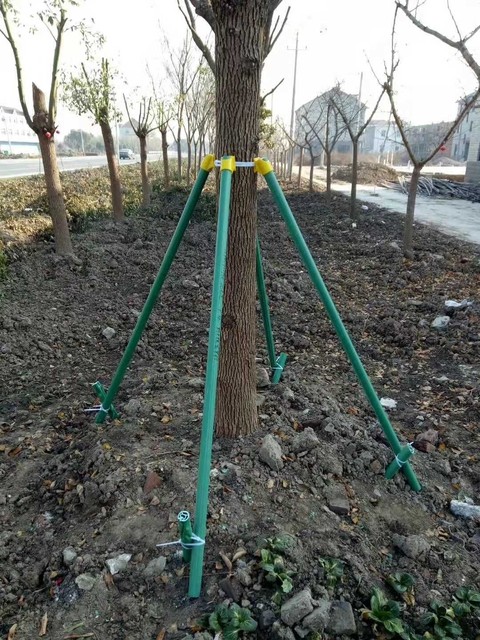 Landscaping support fixator rod stabilizing bracket windproof ...