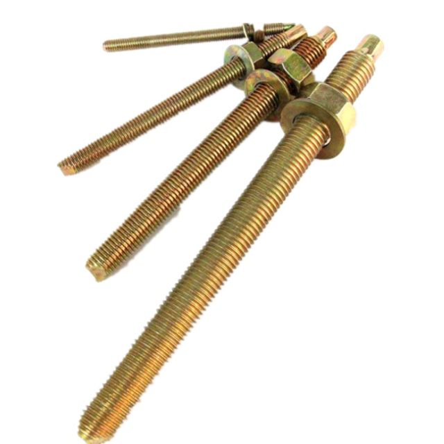 Chemical bolt inverted cone anchor chemical screw ...