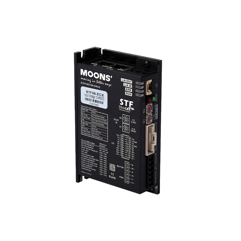 Moons STF03-EC 24V DC 3A/5A 2상 모터 드라이버