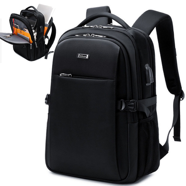 Men's 2025 new large capacity backpack high-end business backpack anti ...