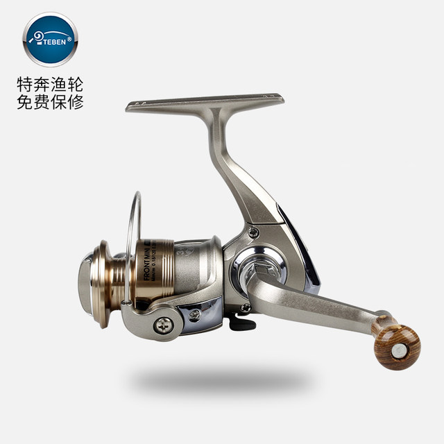 Teben fishing reel mini spinning wheel 500 type oblique mouth no gap ...