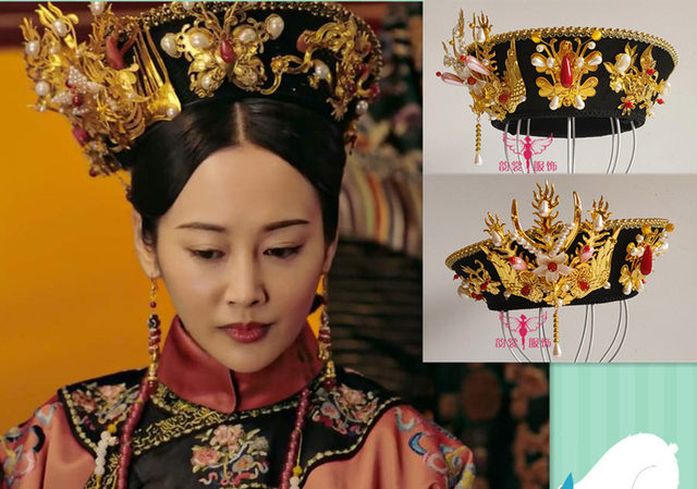 Imitation of Ruyi's Royal Concubine Phoenix Crown Hat, Zi Zi Hat, Li ...