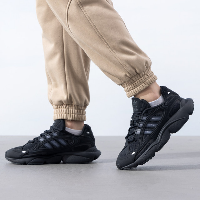 ~ Adidas men's shoes and women's shoes 2024 three -leaf grass neutral ...