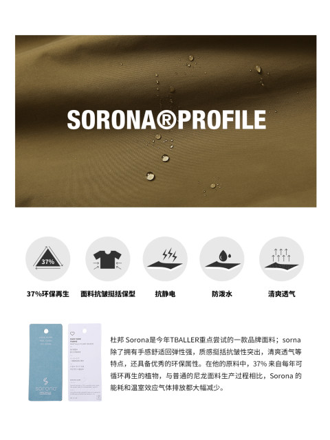 TBALLER 2022 new Sorona workers jacket men's tide brand SORONA Japanese ...