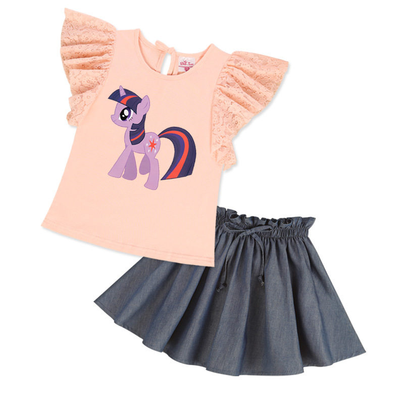 My Little Pony Summer Children's Clothing Children's Girls Clothes ...