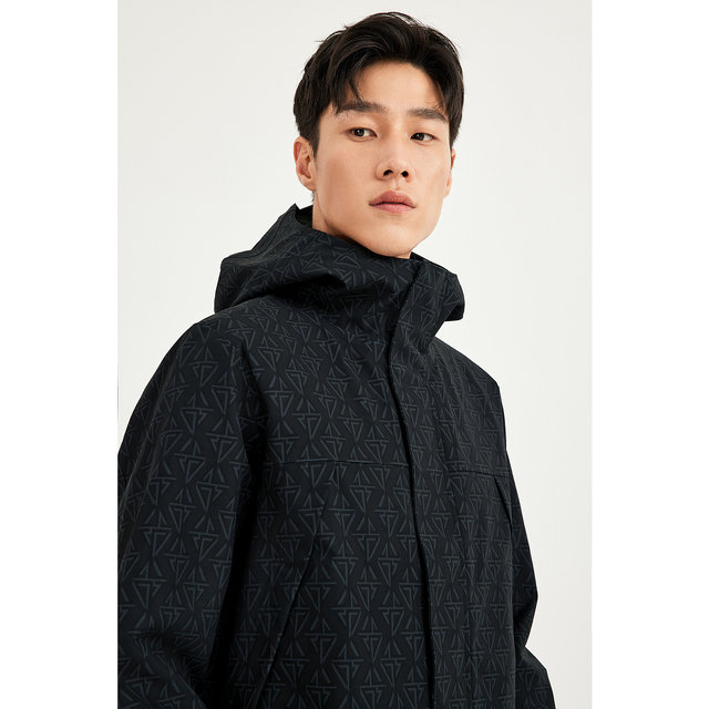 [Soft Shell] Septwolves Hooded Jacket Men's Clothing Top Spring and ...