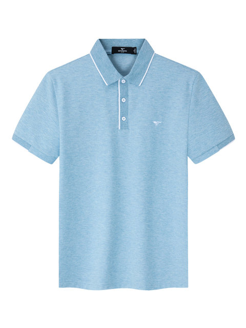 Septwolves Ice Oxygen Bar Short Sleeve Polo Summer Men's New Floral ...
