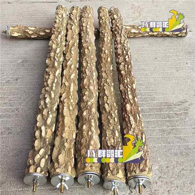 Pepper wood standing pole Xuanfeng parrot standing pole parrot toy bite ...