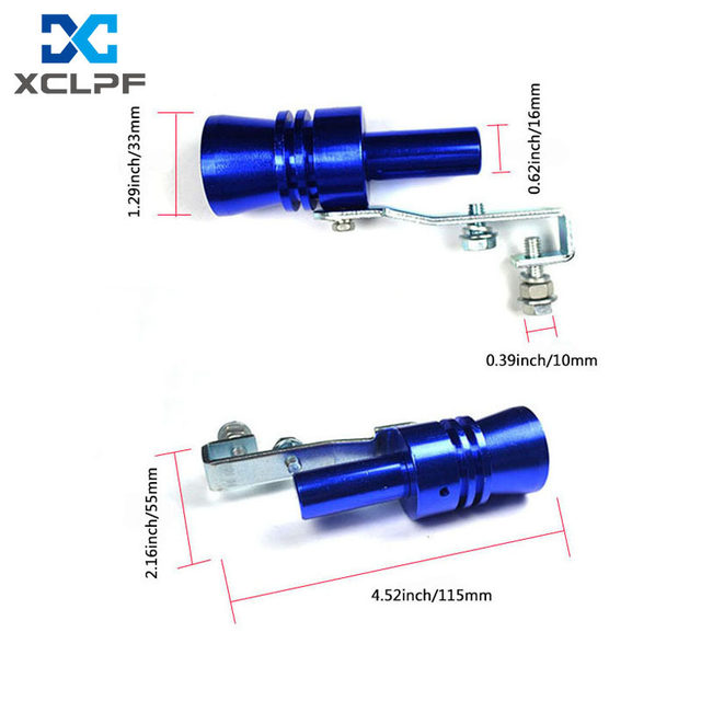 Car turbine whistle modified exhaust pipe sounder imitation car whistle ...