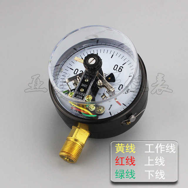 Magnetic assisted electrical contact pressure gauge YXC-100 YXC-150 0-0.6/1/1.6/2.5/25/40 Mpa
