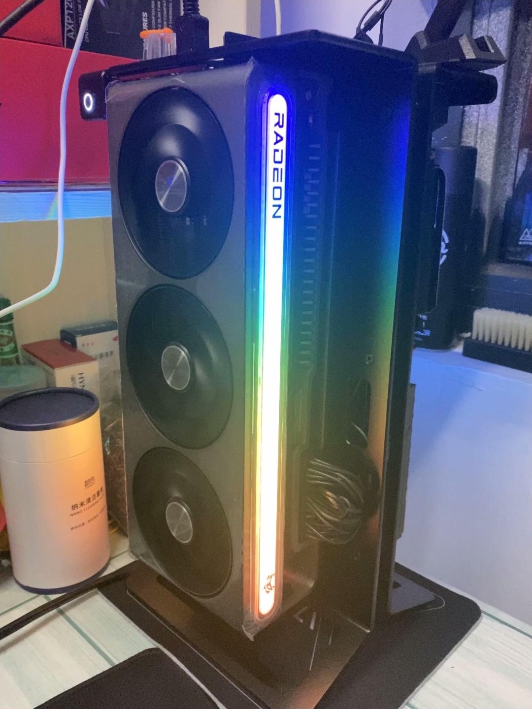 【Xproto-L V2】XTIA桌面开放式 便携全铝A4 ITX机架支持4090猛禽-Taobao