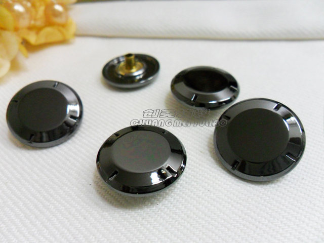 High-end metal buttons Hardware buttons High-quality business men's ...