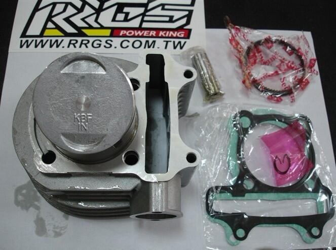 台湾RRGS豪邁GY6改58.5m/m汽缸組 含A級活塞-通用GP、奔騰-淘宝网