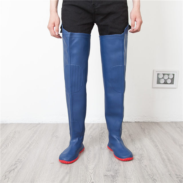 Half -body waist over knee rains, men and women ultra -high tube ...