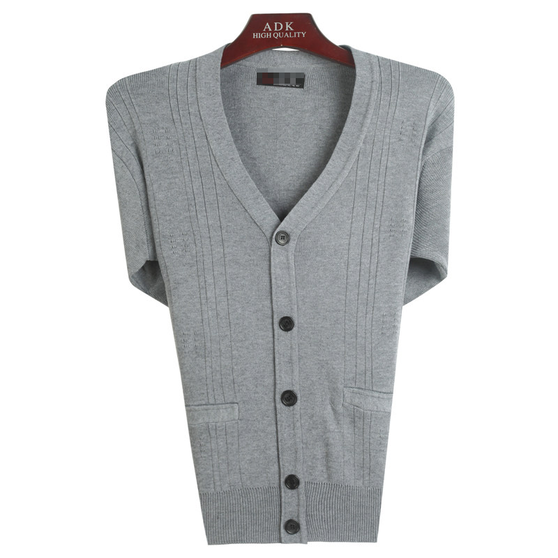 Spring and autumn knitted cardigans for middle-aged and elderly people ...