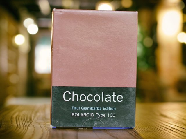 Polaroid original chocolate peel-off photo paper polaroid chocolate ...