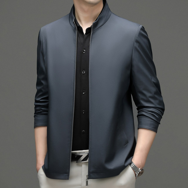 Good texture! Three -dimensional tailoring! High -end men's jacket ...
