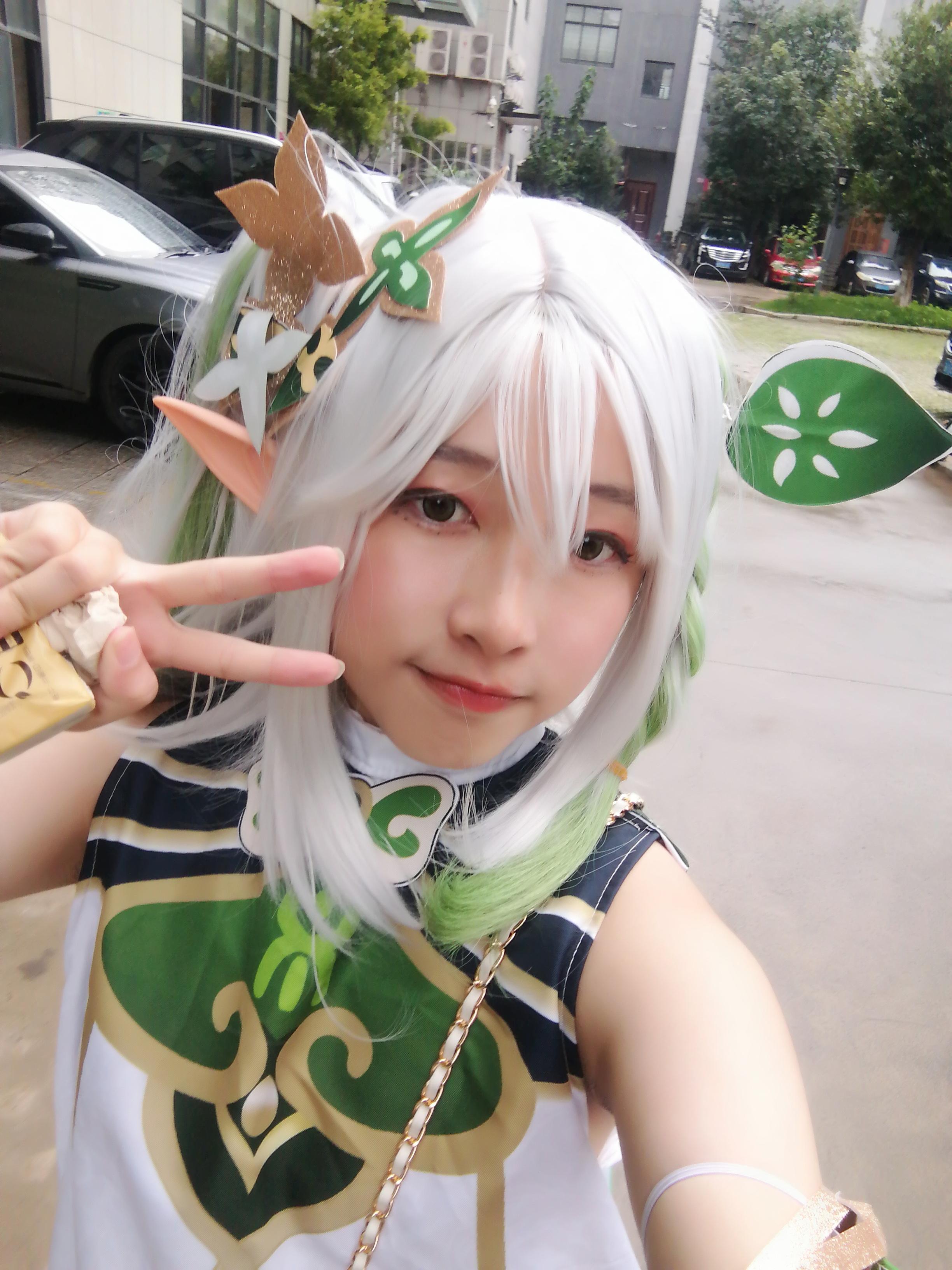 原神cos纳西妲cos服小吉祥须弥草神cosplay儿童萝莉游戏套装女-Taobao