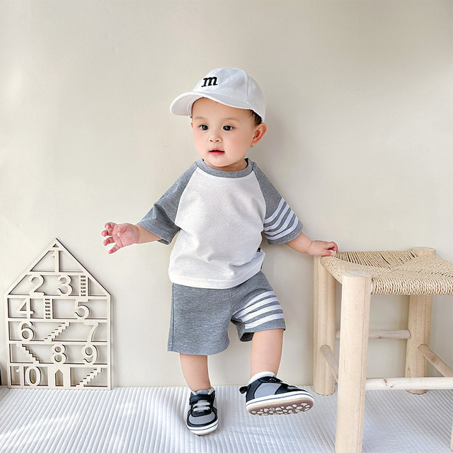 Children's suits summer new style baby casual fashion clothes for boys ...