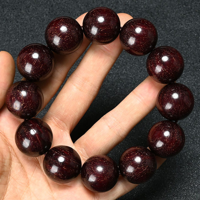 Defective beads processing sale black sandalwood red rosewood ...