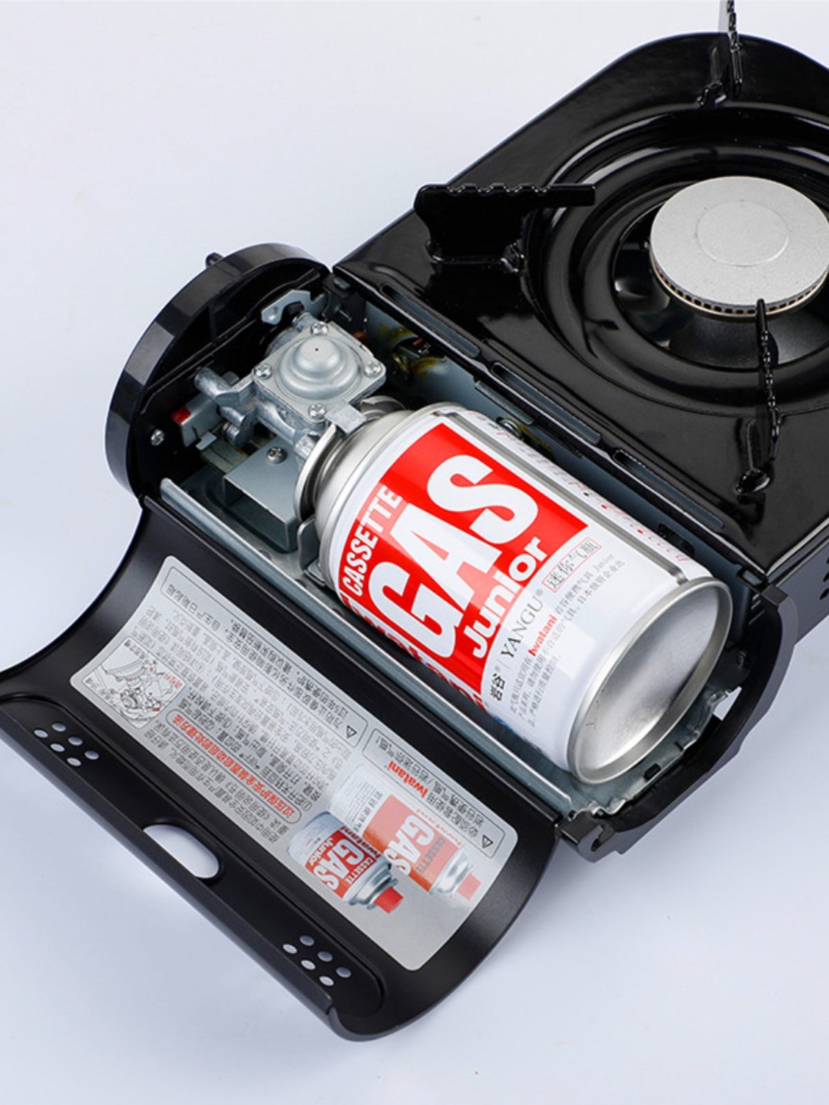 Iwatani 120g Portable Butane Gas Cylinder - Outdoor Stove Fuel