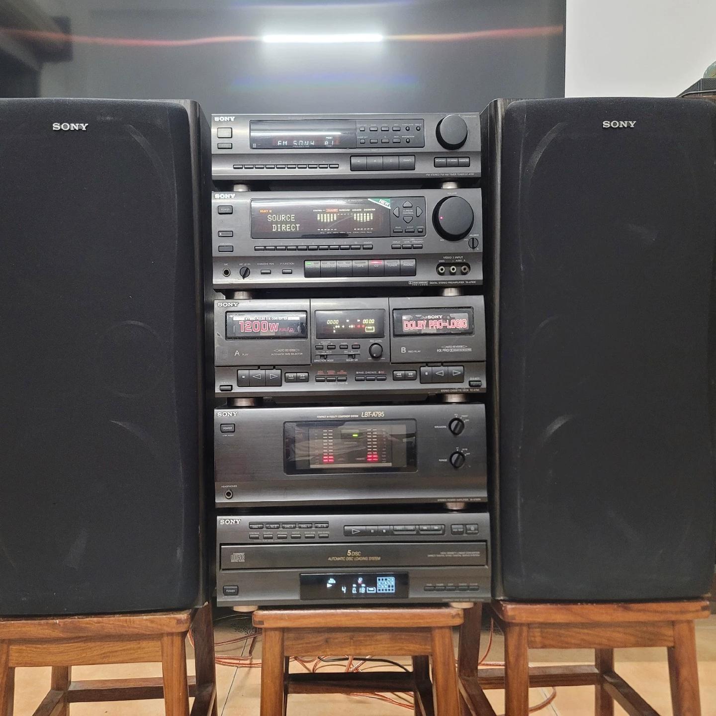 二手原装音响索尼LBT-A790独立5分体大功率组合音响双8寸低音喇叭-淘宝网