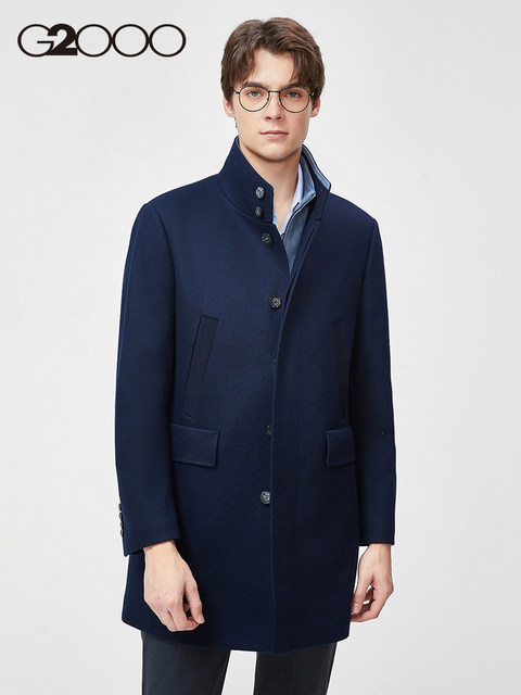 G2000 men's clothing, youth business suit collar, cold-proof and warm ...