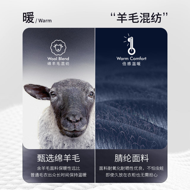 G2000 men's youth wool sweater men's round neck V-neck autumn and ...