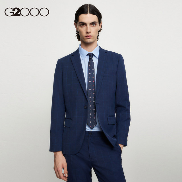 G2000 Men's Autumn and Winter new fashion checkered high -level sensor ...