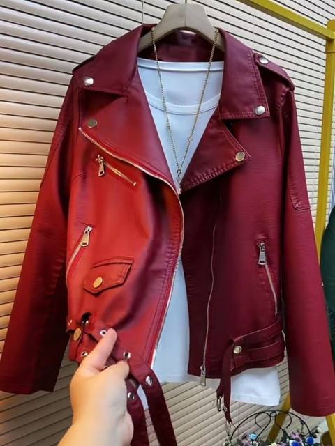 European Stock Explosion Female Pure Soft Leather Spring Spring Autumn ...