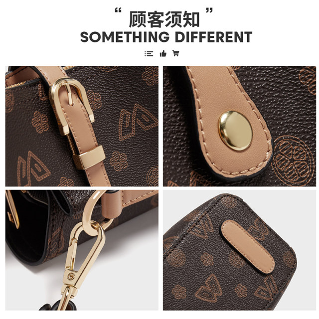 Golden fox bucket bag 2025 new women's bag messenger bag large ...