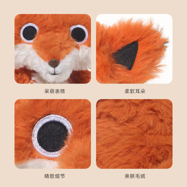 Funny Deva Fox Plush Toy Funny Doll Super Soft Doll Sleeping Pillow ...