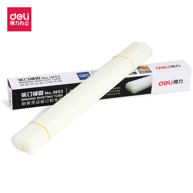 Deli Rivet Tube Financial Voucher Binding Machine Supporting Rivet Tube ...