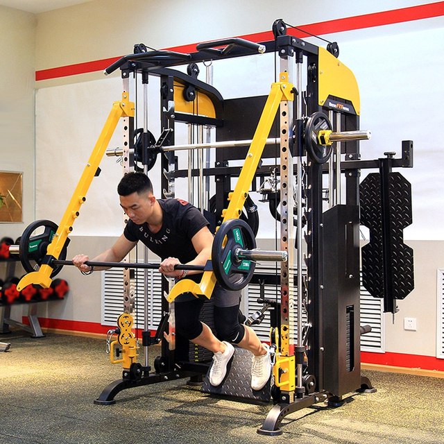 Smith machine multifunctional comprehensive training equipment sports ...