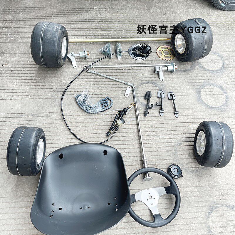 Accessoires modifiés pour véhicule électrique à quatre roues, 168 kart drift, système de ...