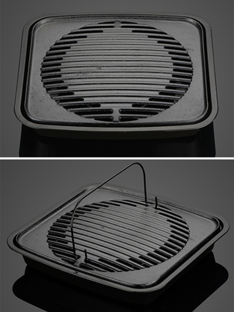 Spot Japanese imported Iwatani cast iron steak barbecue plate cassette stove barbecue plate CB-A-YKG