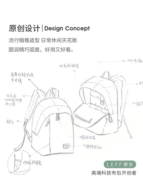 Leif Forward Backpack Student School Bag for Girls 2025 New Model ...