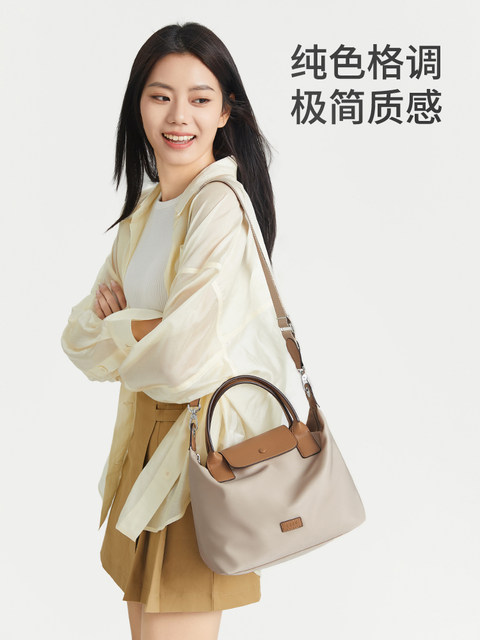 Leif Canvas Dumpling Bag for Women 2025 New Model, Small Tote Bag for ...