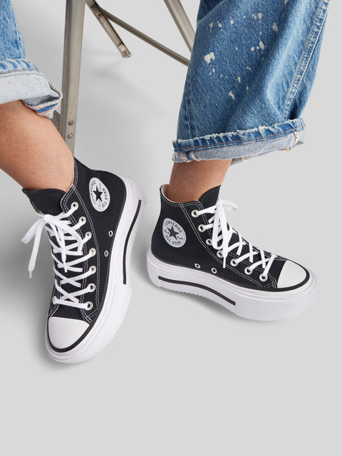 Converse Double Stack Casual Sports Rubber Shoes Double Layer Thick ...