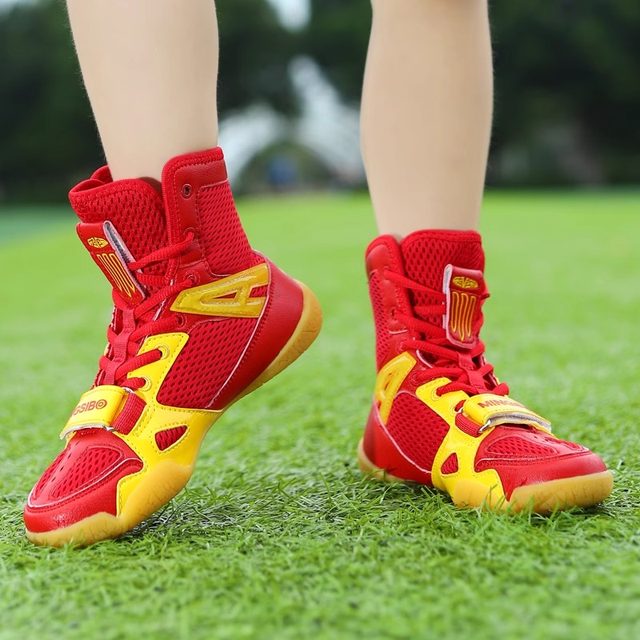 Boxing shoes for men and women, squats, deadlifts, Sanda fighting ...