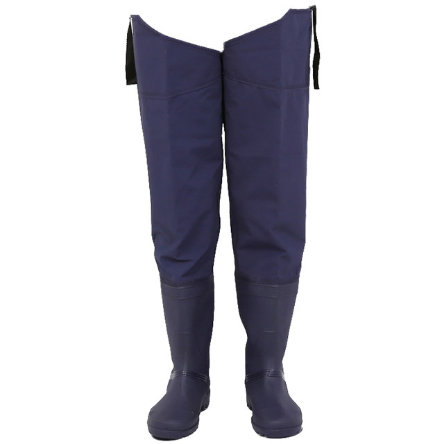 Long-tube over-the-knee rain boots for men, non-slip and wear-resistant ...