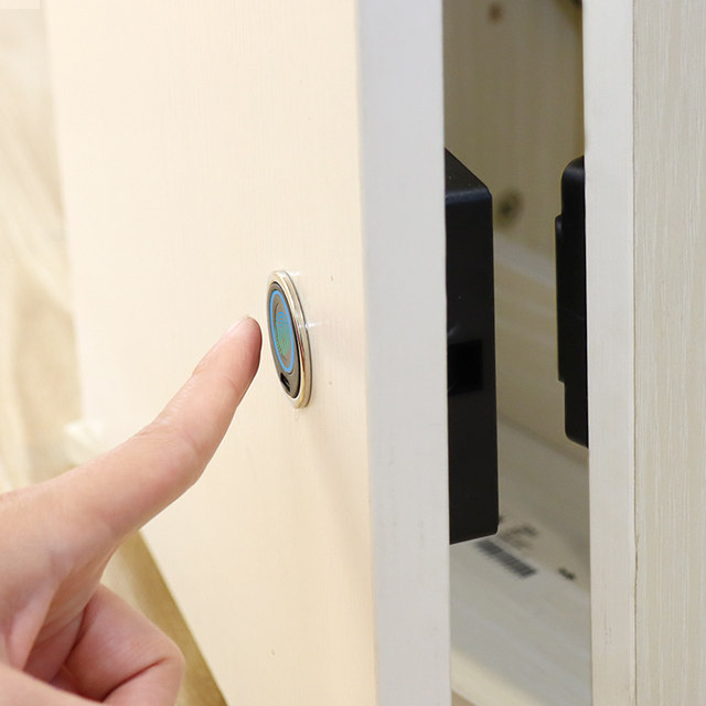 Drawer Fingerprint Lock Smart Lock Cabinet Lock Cabinet Door Lock Desk ...