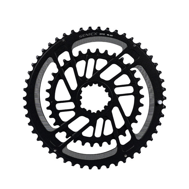 Yuyong road bicycle chainring three-pin direct-mounted positive and ...