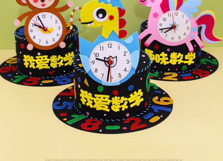 Math Elements DIY Hat Making Kit - Creative Headwear for Kids