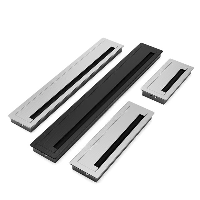 Computer desk cable hole cover office desk conference room wiring box ...