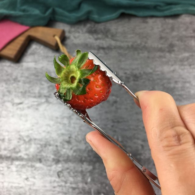 High-end 304 stainless steel ice clips, thickened sugar cube food clips ...