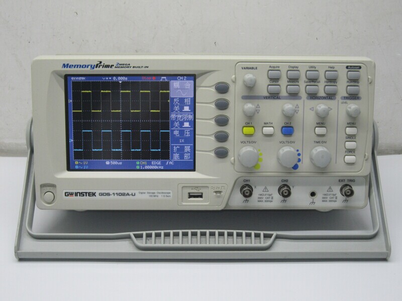 Gwinstek GDS-1102A-U Osiloskop Digital 100MHz 1GSa/s 2 Kanal