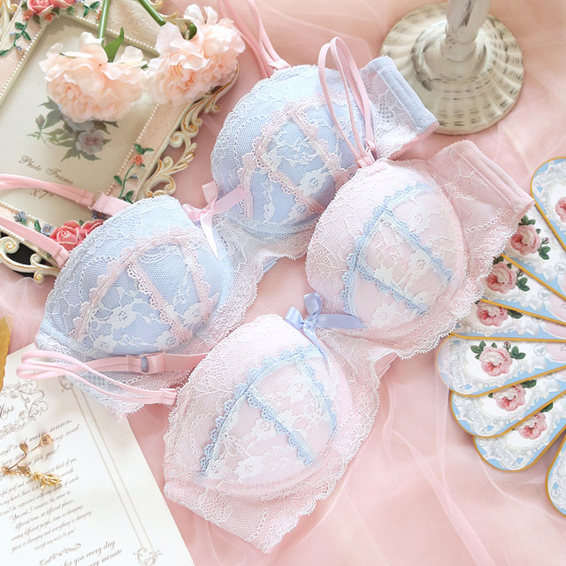 Japanese underwear sweet and cute lace lace girly heart small and fresh ...