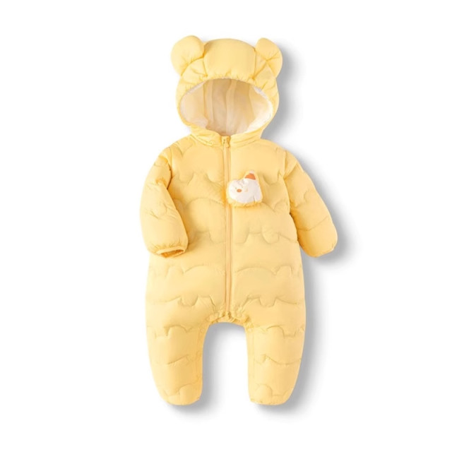 Balabala baby down jacket jumpsuit baby lightweight crawling clothes 2024 autumn and winter new ...