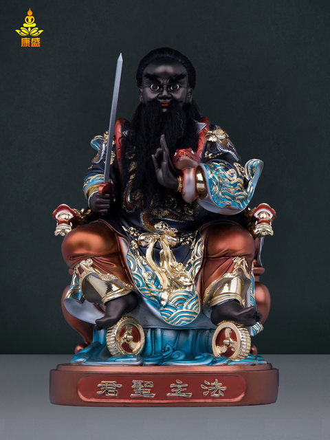 Resin Dharma Lord God Statue Zhang Sheng Dharma Lord Saint Monarch ...